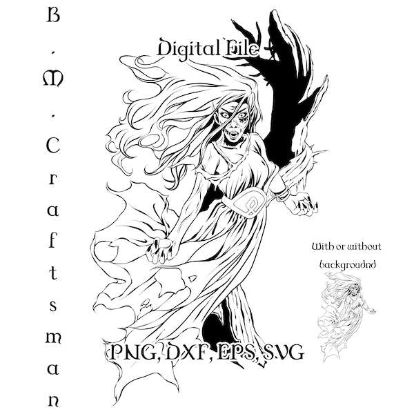 Banshee Svg - Etsy