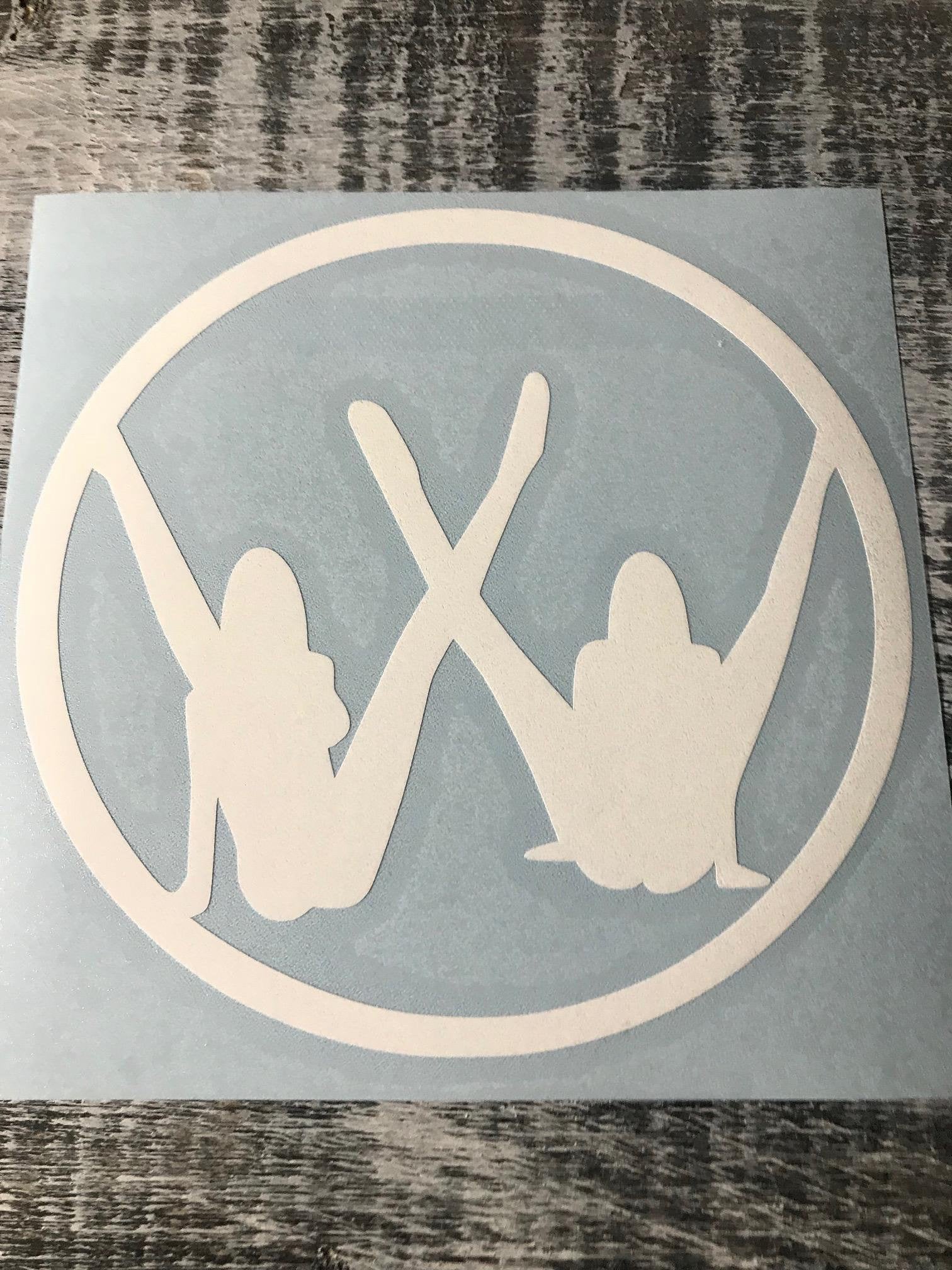 VW Girls Emblem Volkswagen Vinyl Decal FREE SHIPPING | Etsy