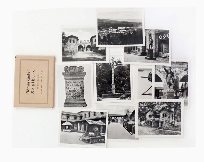 Saalburg Roman Fort 10 REAL PHOTOGRAPHS 7 X 9 Cm Black and White Photos ...