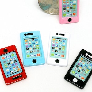 Miniature Phone Dollhouse Miniature Decoration Miniatures - Etsy