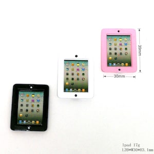 Miniature iPad Miniatures Dollhouse Miniatures Diorama Miniatures Mini ...