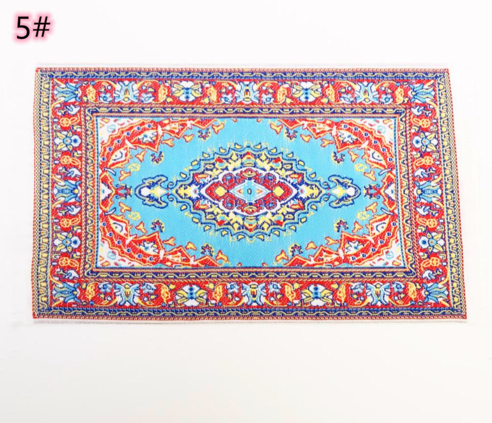 Miniature Turkish Carpet Miniatures Dollhouse Miniatures - Etsy