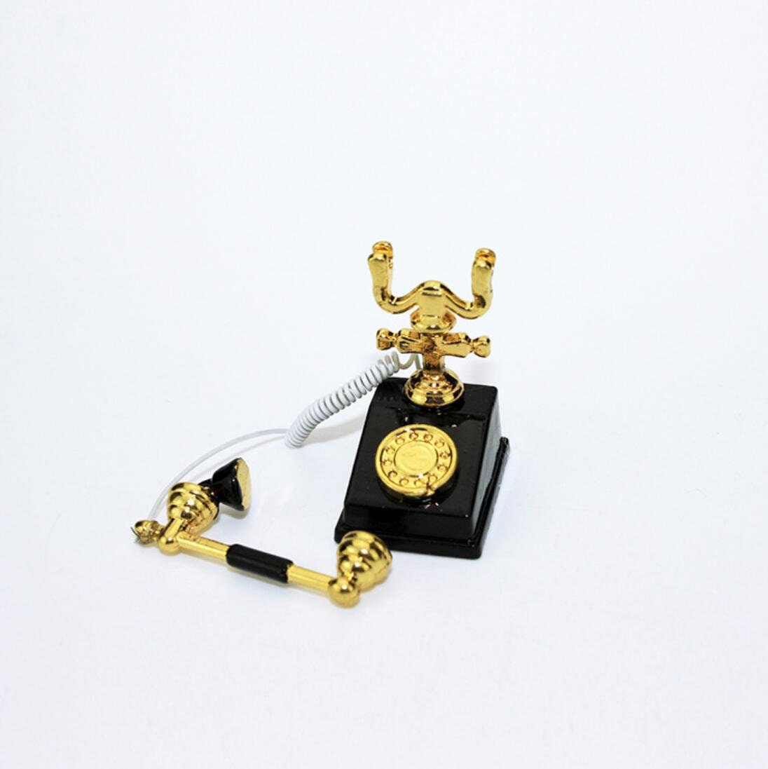 Miniature Telephone Dollhouse Miniatures Dollhouse Decoration - Etsy