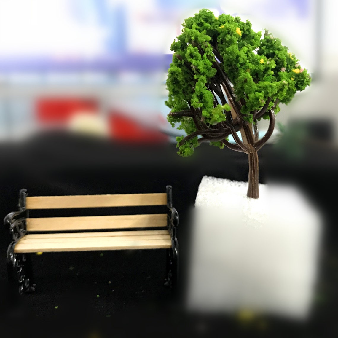 Miniature Tree Simulation Tree Micro Landscape Decoration - Etsy
