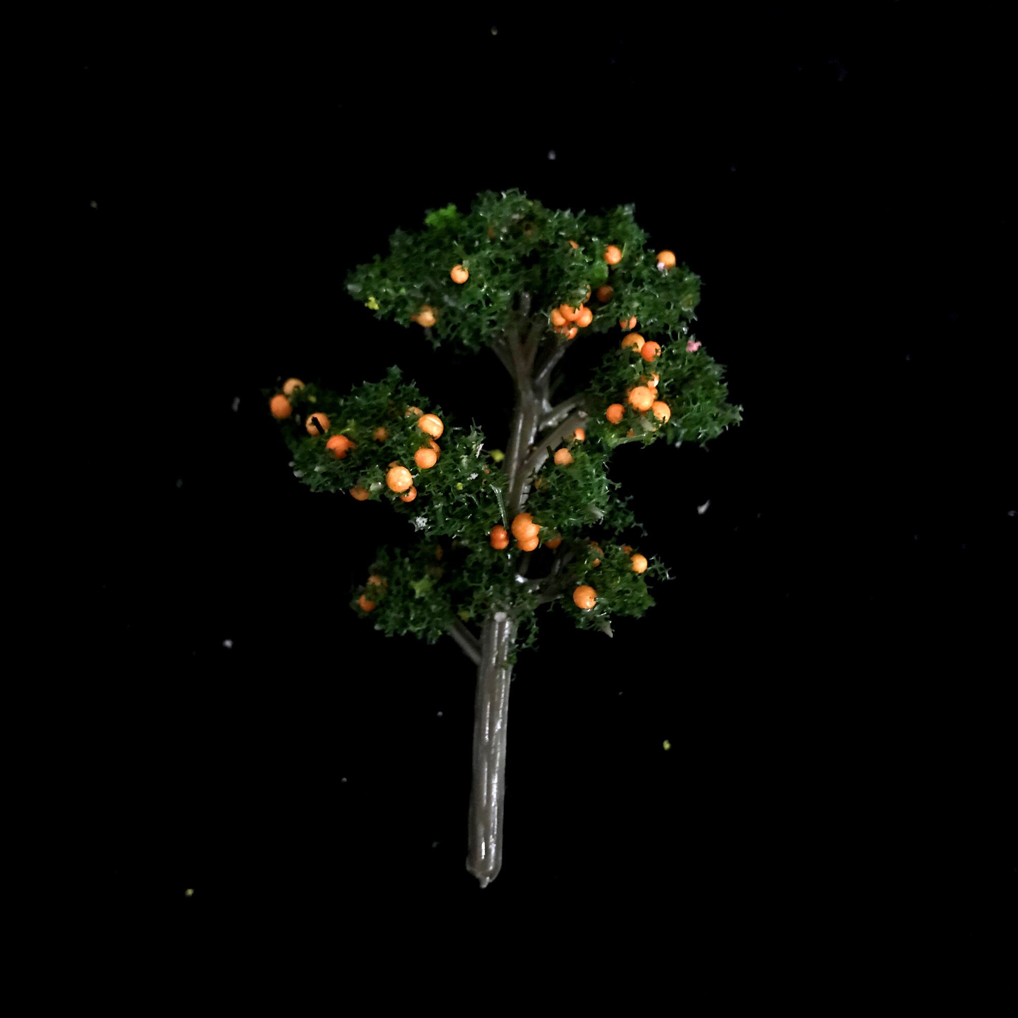Miniature Orange Tree Simulation Tree Micro Landscape | Etsy