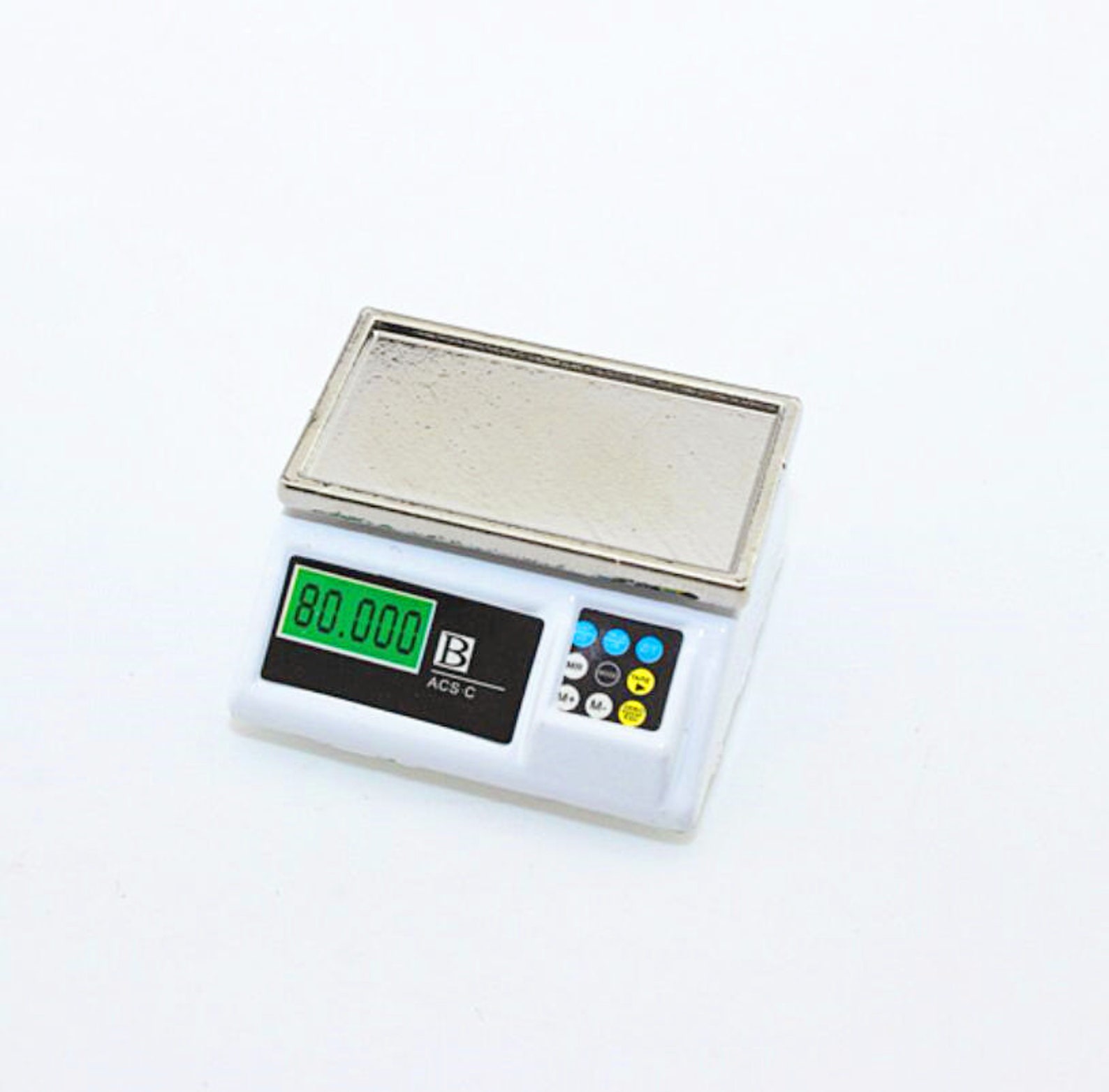 Miniature Electronic Scale Dollhouse Miniatures Dollhouse - Etsy