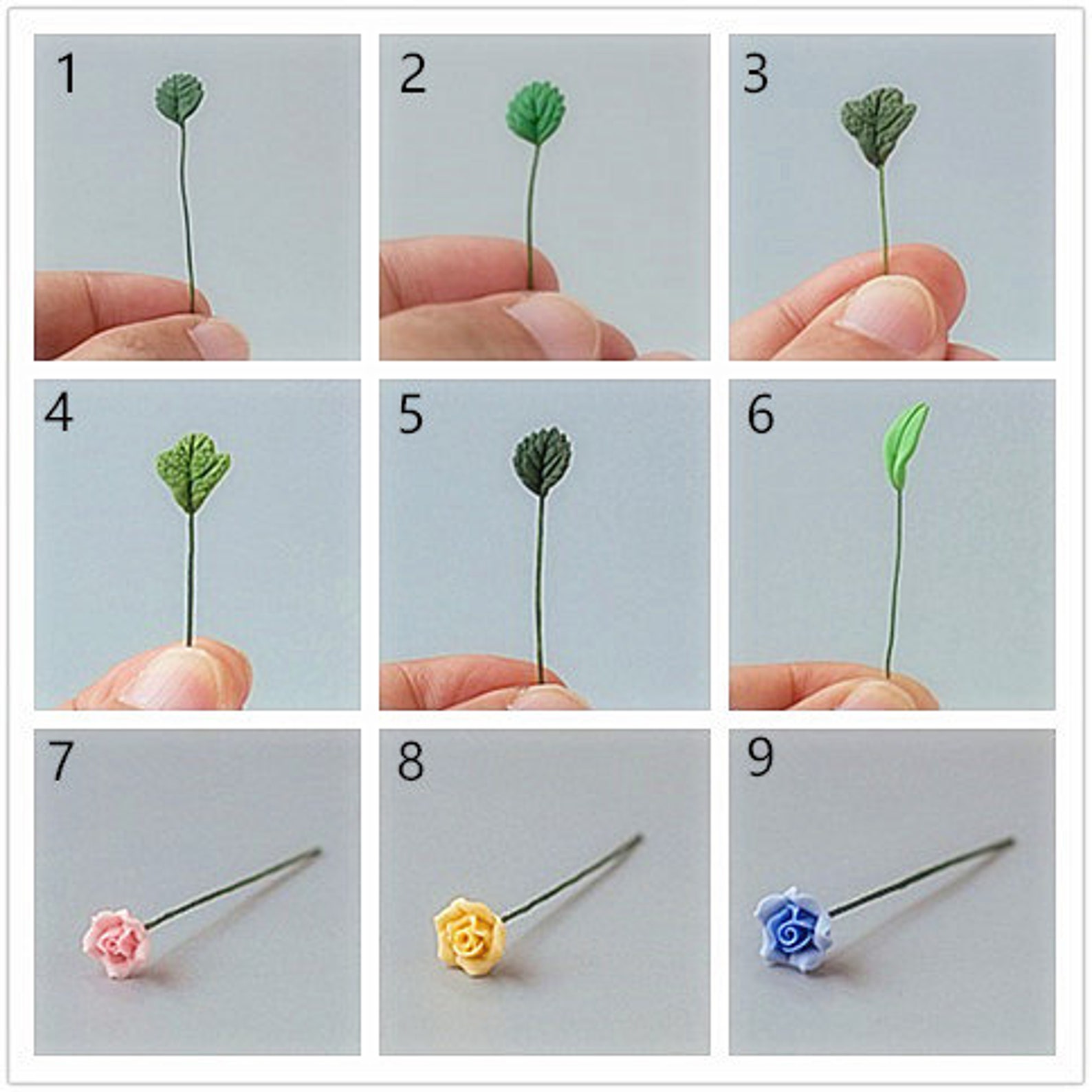 Miniature Flowers Arrangement Miniatures Flower Dollhouse Miniatures ...