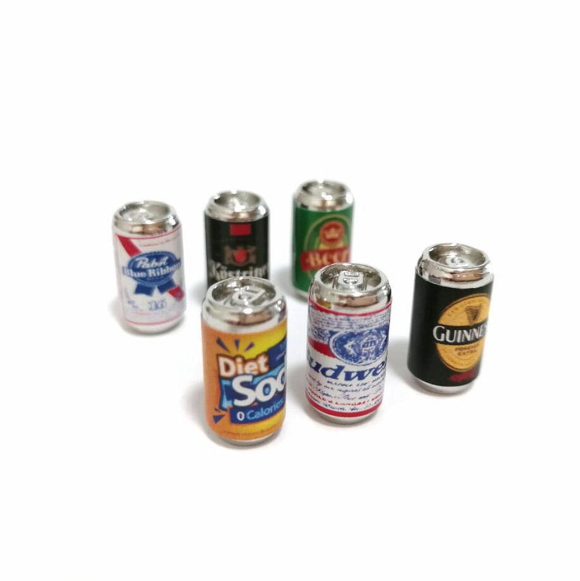 Miniature Beers6pcs Miniatures Food Miniature Wine Dollhouse - Etsy