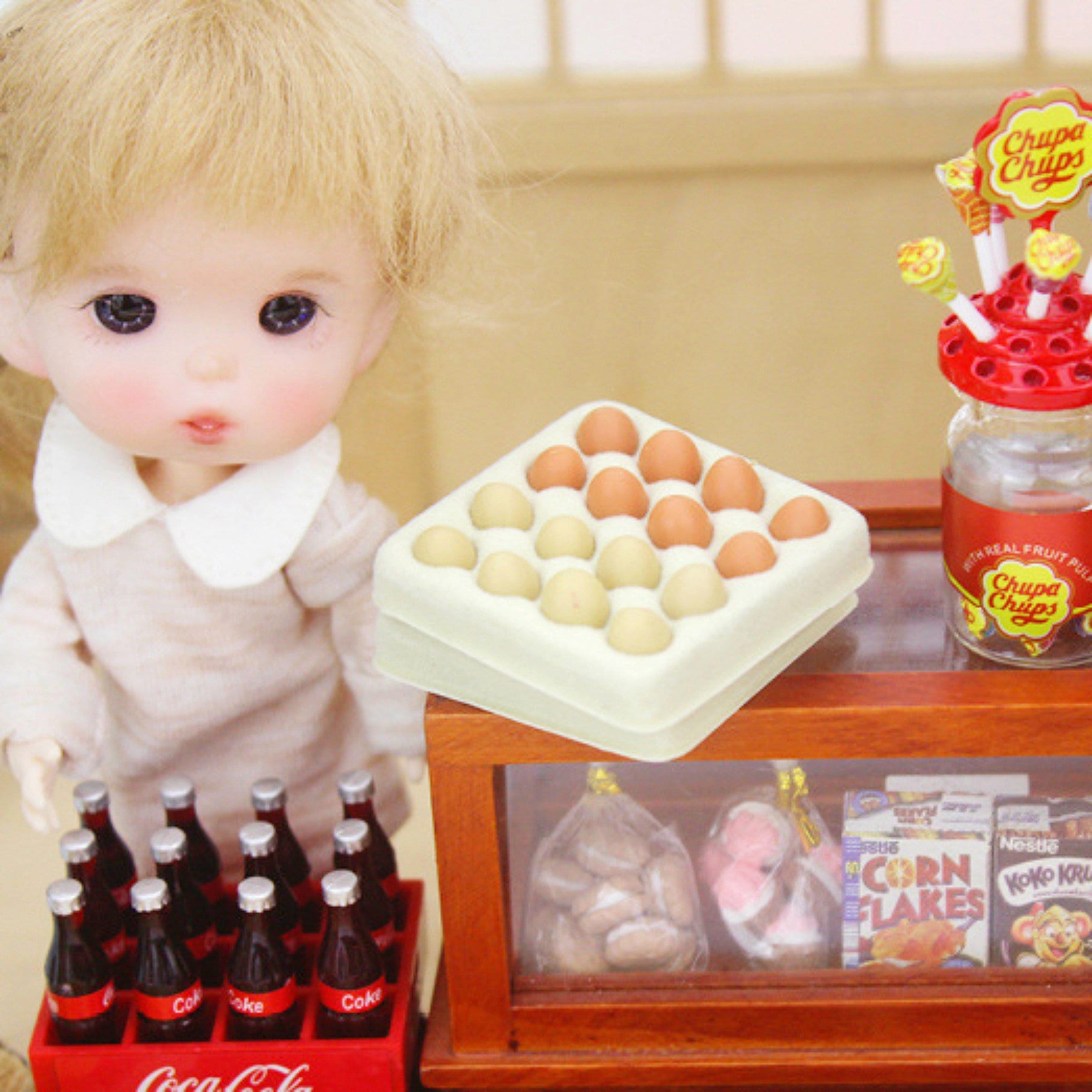 Miniature Eggs Set Miniature Food Dollhouse Miniatures Diorama ...