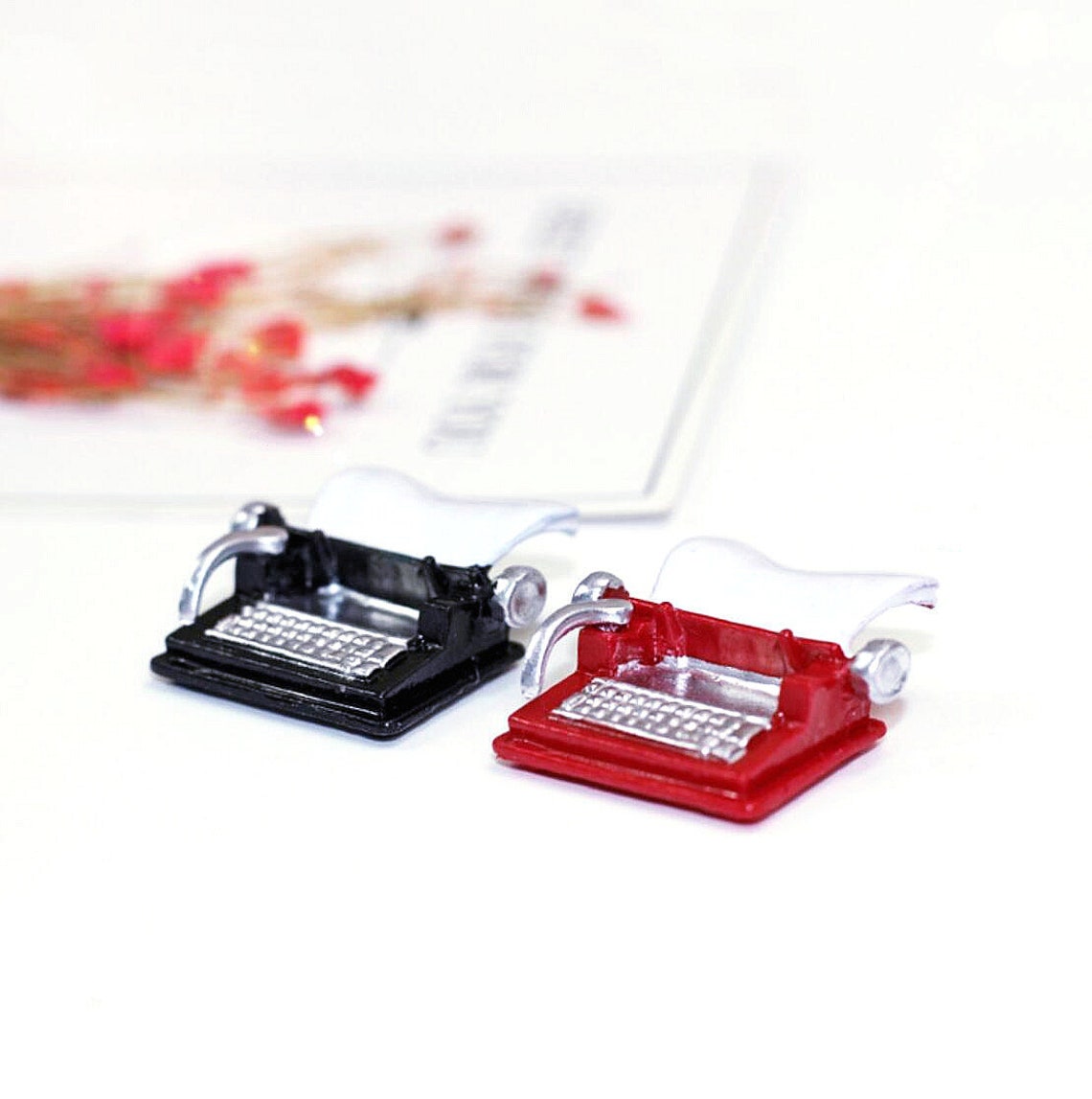 Miniature Typewriter Miniatures Miniature Printer Miniature | Etsy