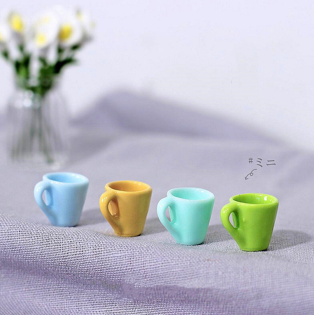 Miniature Cup(3pcs) Miniatures Mug Dollhouse Miniatures BJD Dollhouse ...