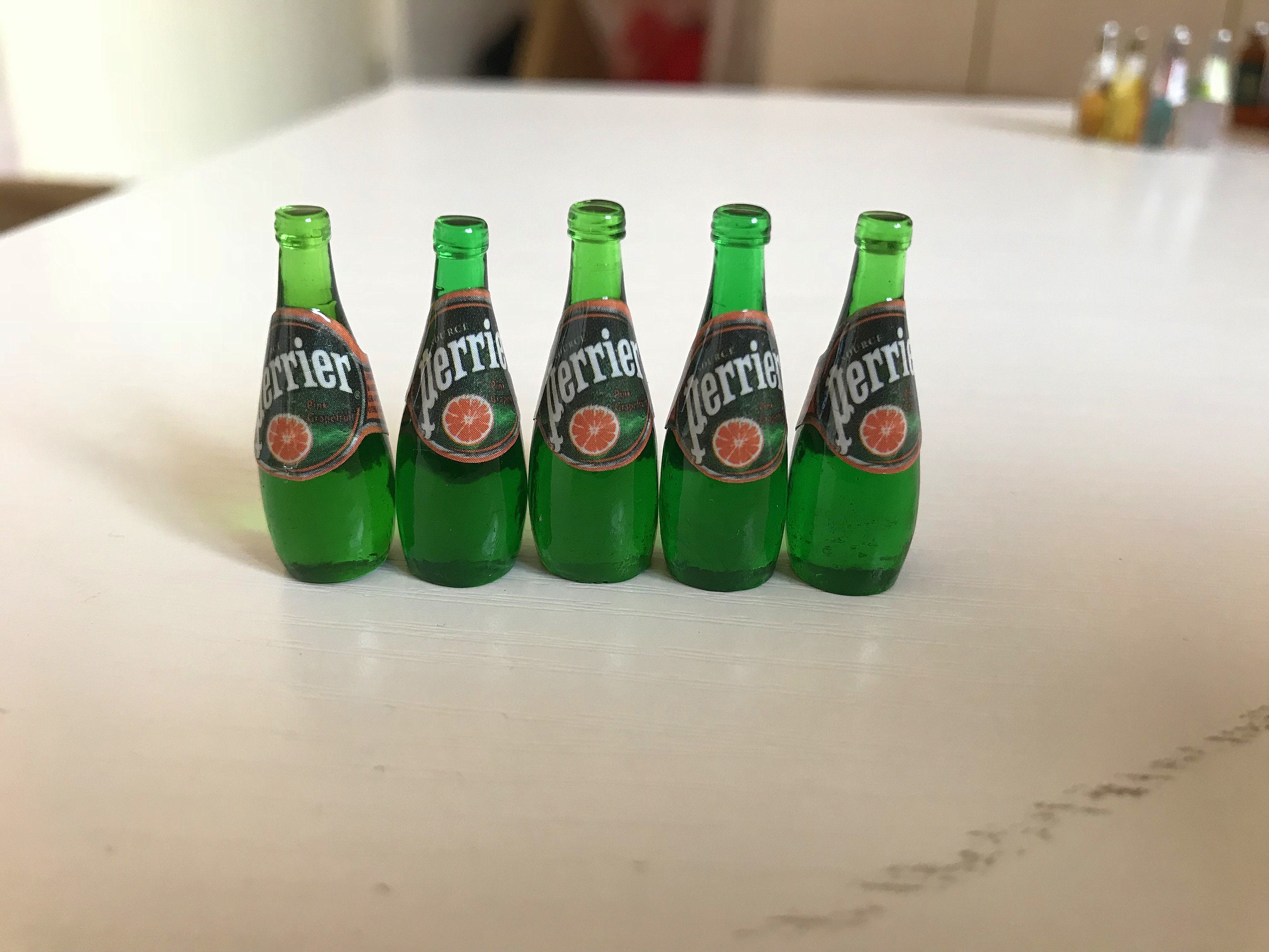 Miniature Perrier6pcs Miniature mineral water Miniature food | Etsy