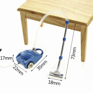 Miniature Vacuum Cleaner Dollhouse Miniatures Dollhouse Decoration BJD ...