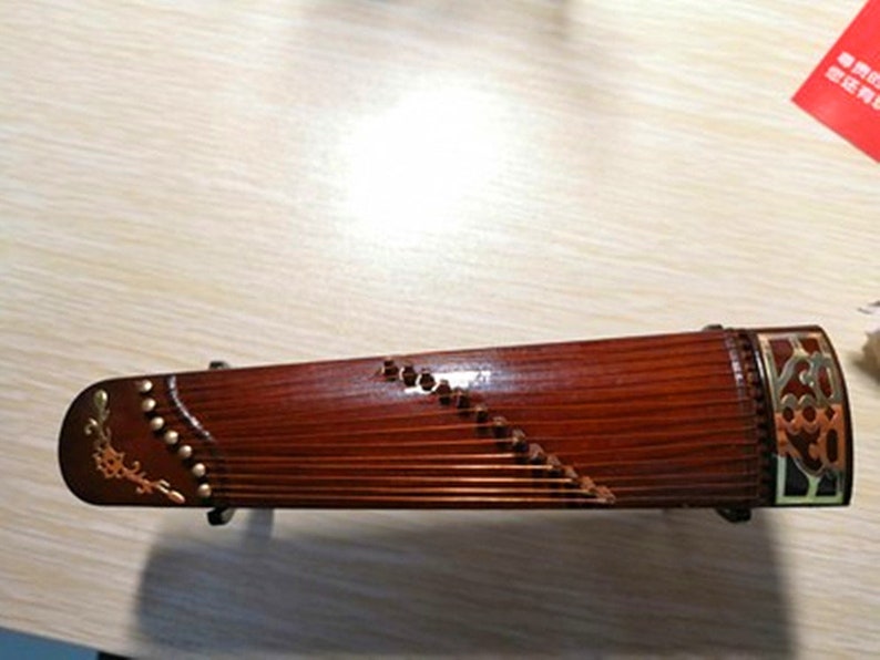 Miniature Chinese Zither Model Musical Instrument BJD Furniture ...
