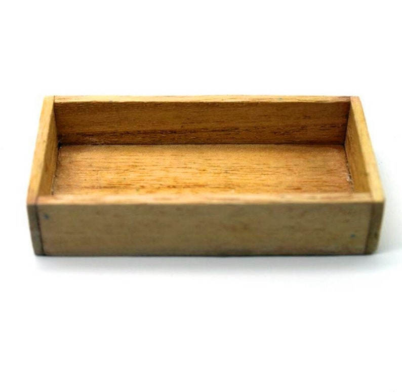 Miniature Storage Wood Box Miniature Food Dollhouse Miniatures - Etsy