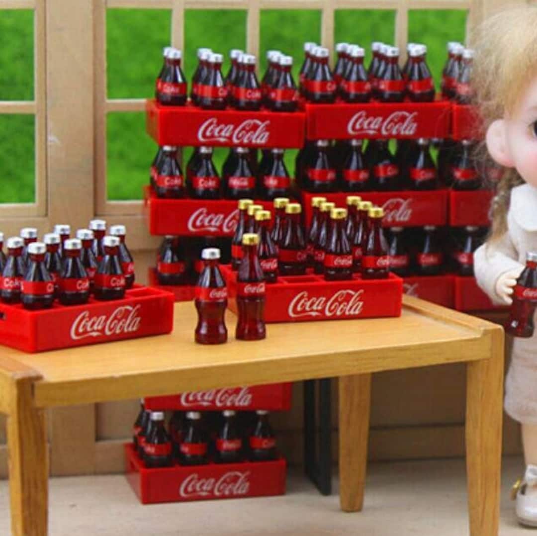 Miniature Coke Bottle With Stand Miniature Drinks Miniature Food ...