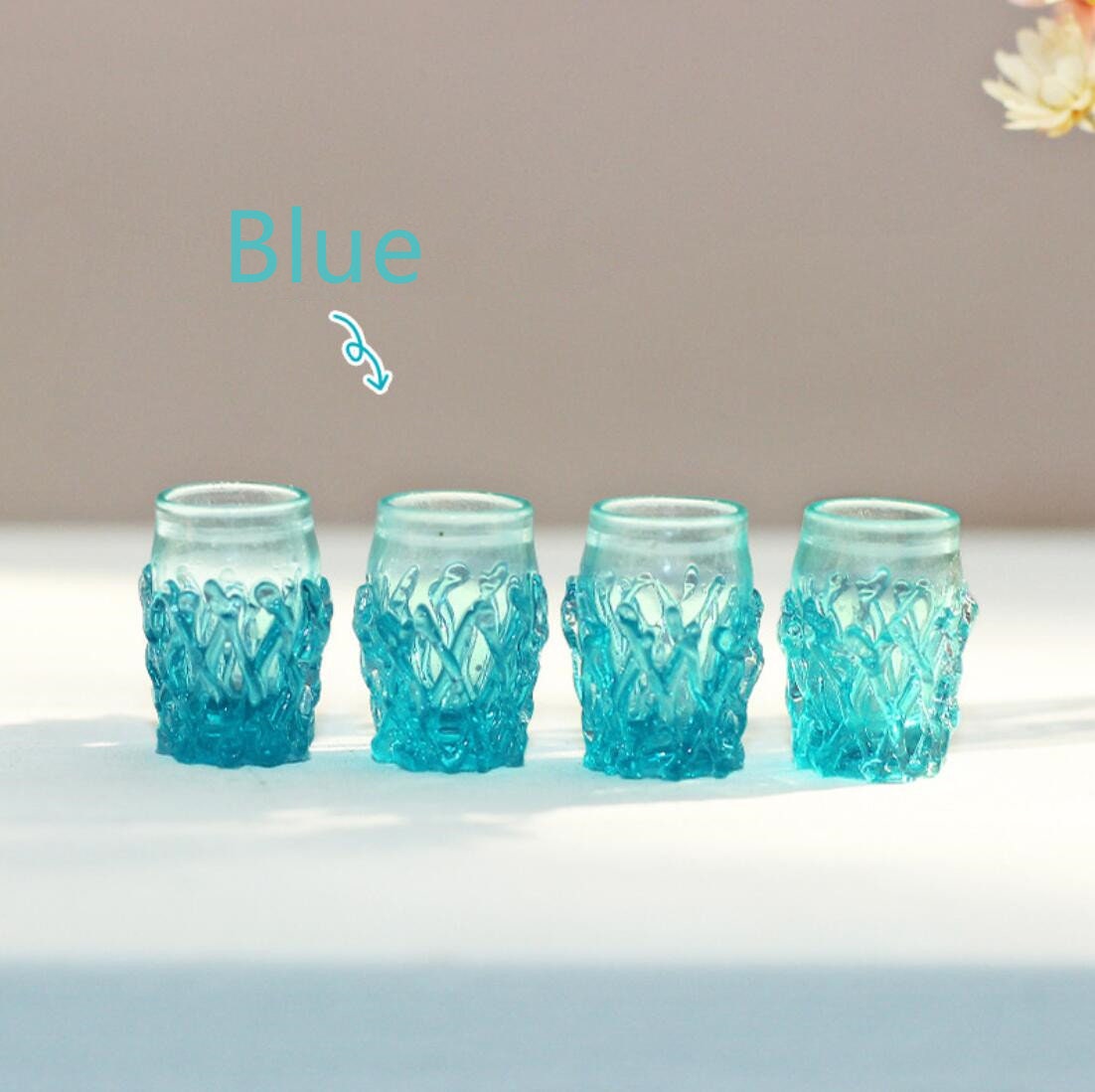 Miniature Cup4pcs Miniatures Kitchenware Dollhouse - Etsy