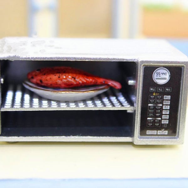Dollhouse Miniatures Microwave - Etsy