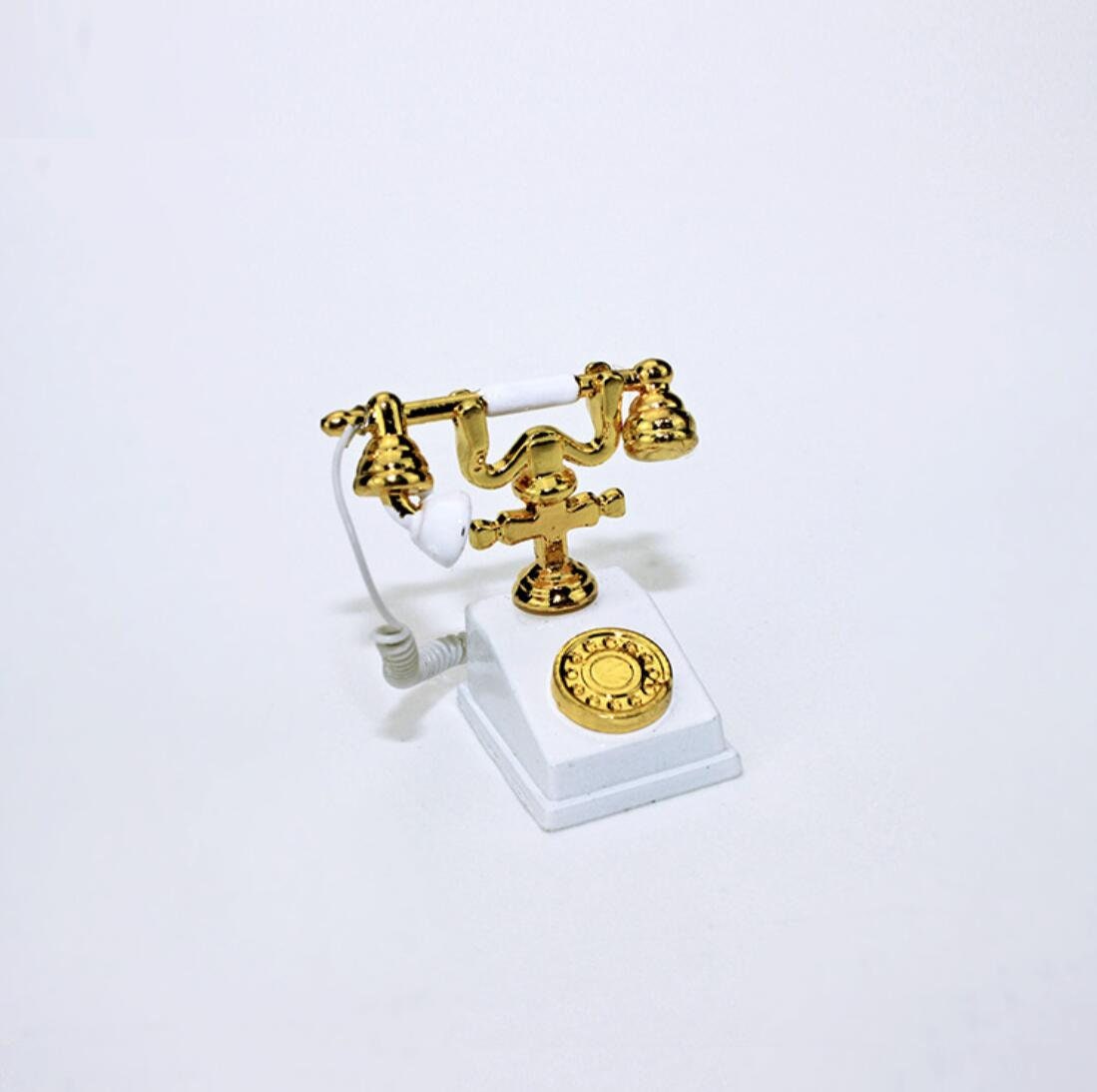 Miniature Telephone Dollhouse Miniatures Dollhouse Decoration | Etsy