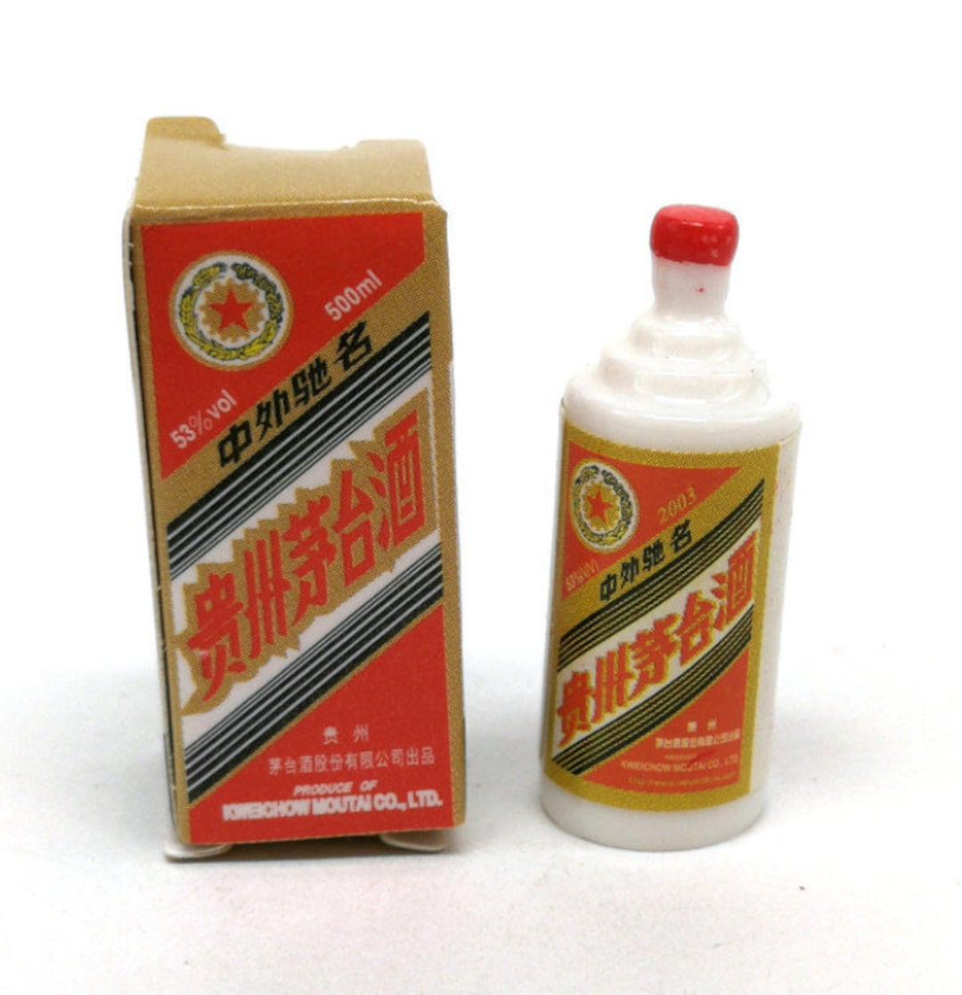Miniature Moutai Wine Bottle Miniature Food Miniature Chinese Liquor ...