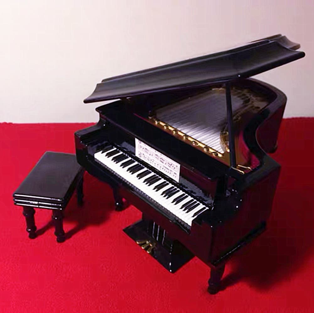 Miniature Grand Piano Musical Instrument Grand Piano Model - Etsy Australia