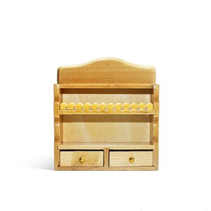 Miniature Storage Wall Cabinet Miniature Furniture Dollhouse Miniatures ...