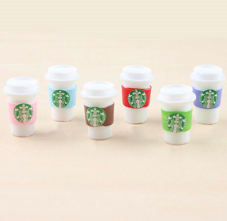 Miniature Coffee Cup6pcs Miniatures Miniature Food Miniature - Etsy