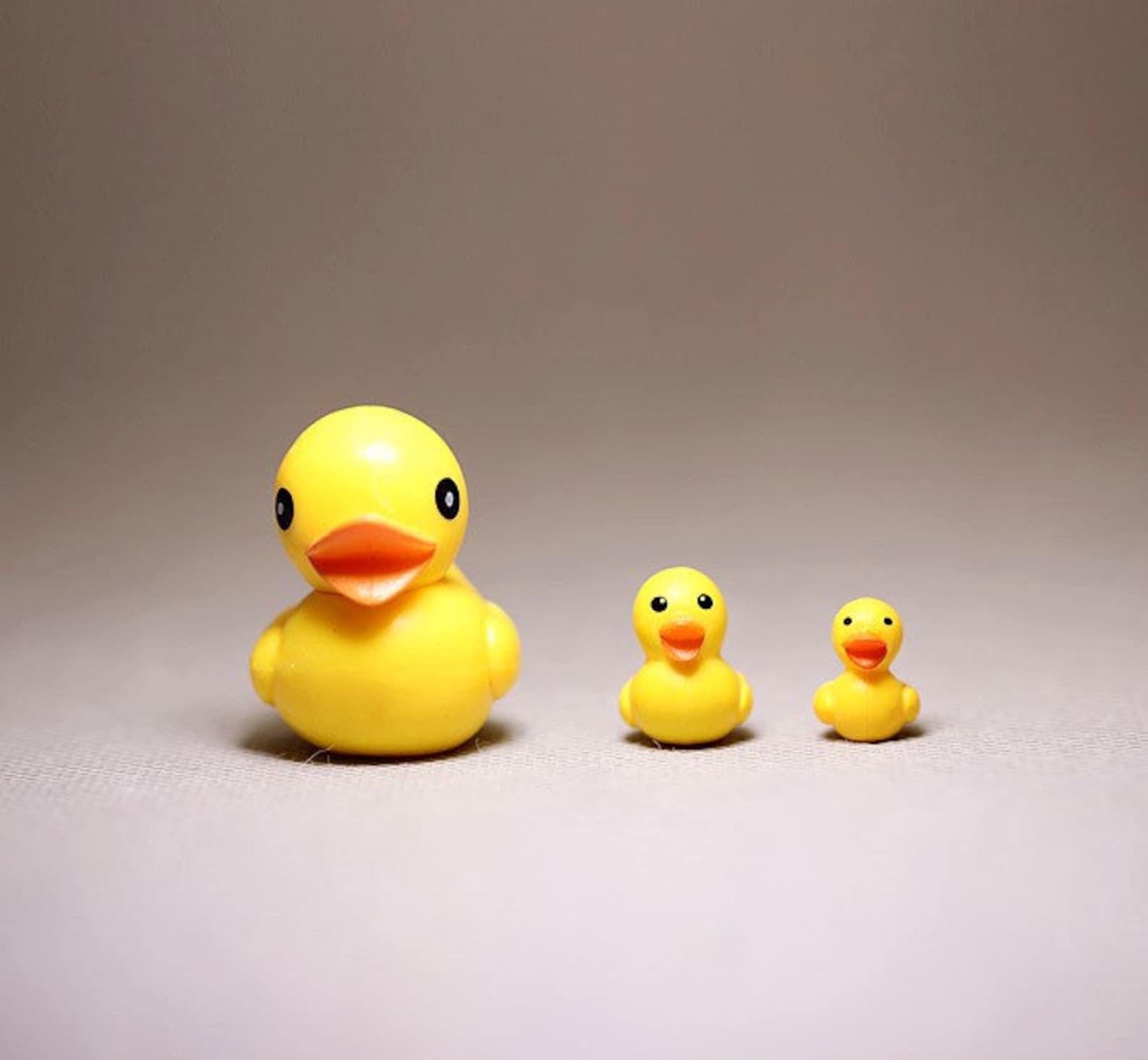 Miniature Cartoon Duck Miniature Animal Dollhouse Miniatures | Etsy