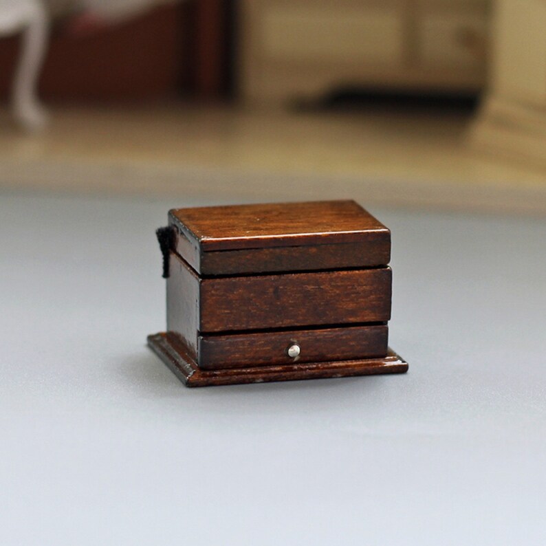 Miniature Sewing Box Miniatures Dollhouse Miniatures Diorama Miniatures ...