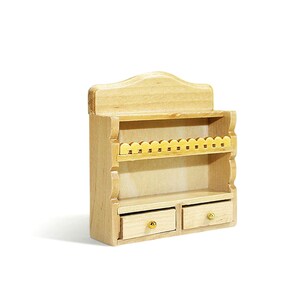 Miniature Storage Wall Cabinet Miniature Furniture Dollhouse Miniatures ...