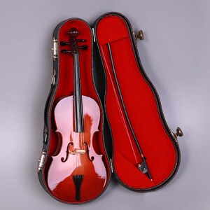 Miniature Cello Miniatures Musical Instrument Model Cello Model ...