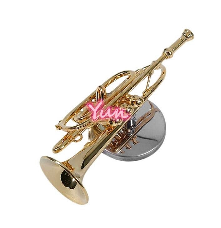 Miniature Trumpet Musical Instrument Model Musician's Gift | Etsy