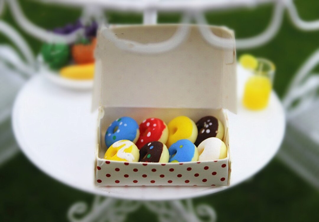 Miniature Donuts Miniature Food Miniatures Dollhouse Miniatures ...