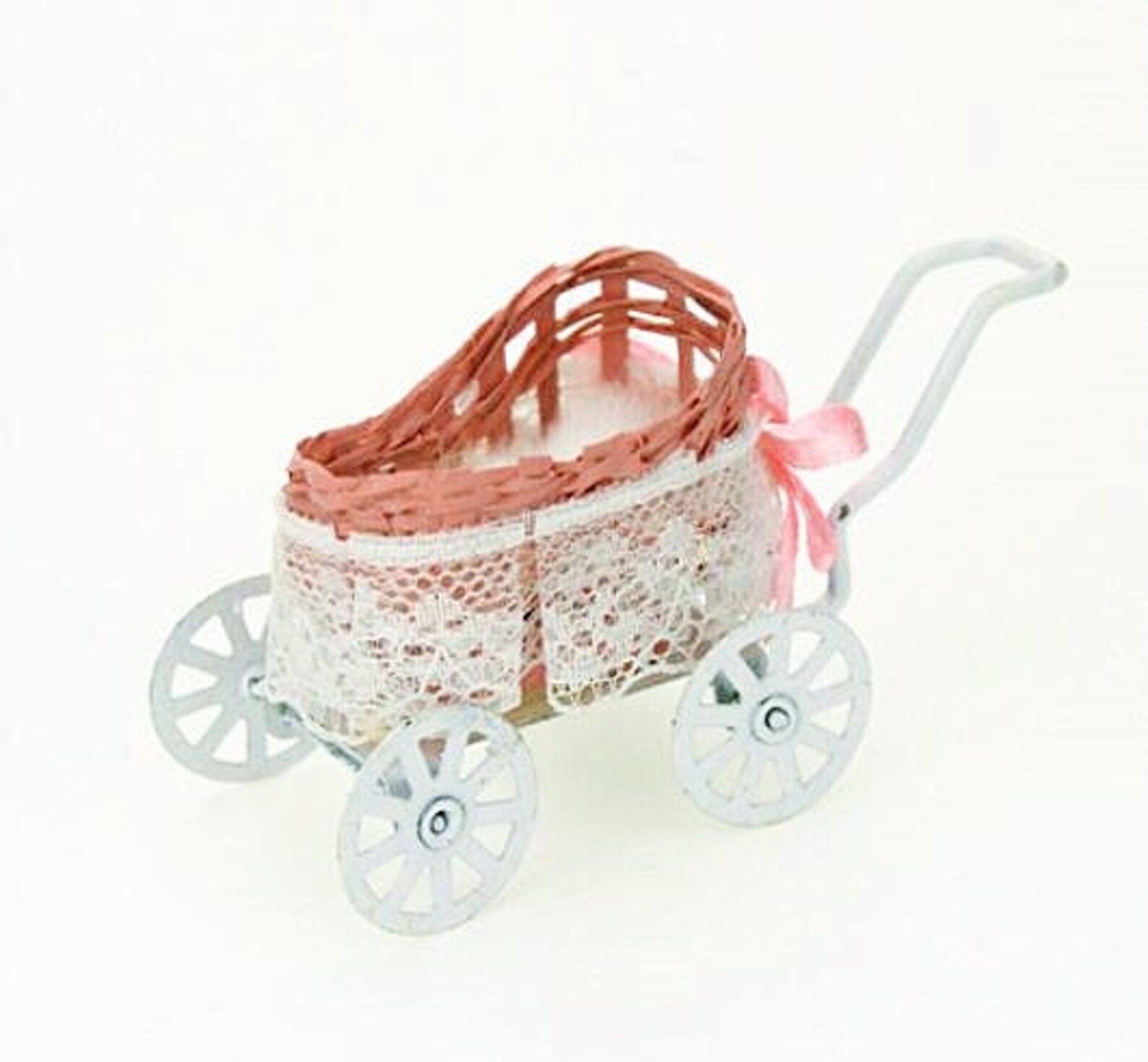 Miniature Baby Carriage Dollhouse Miniatures Dollhouse - Etsy