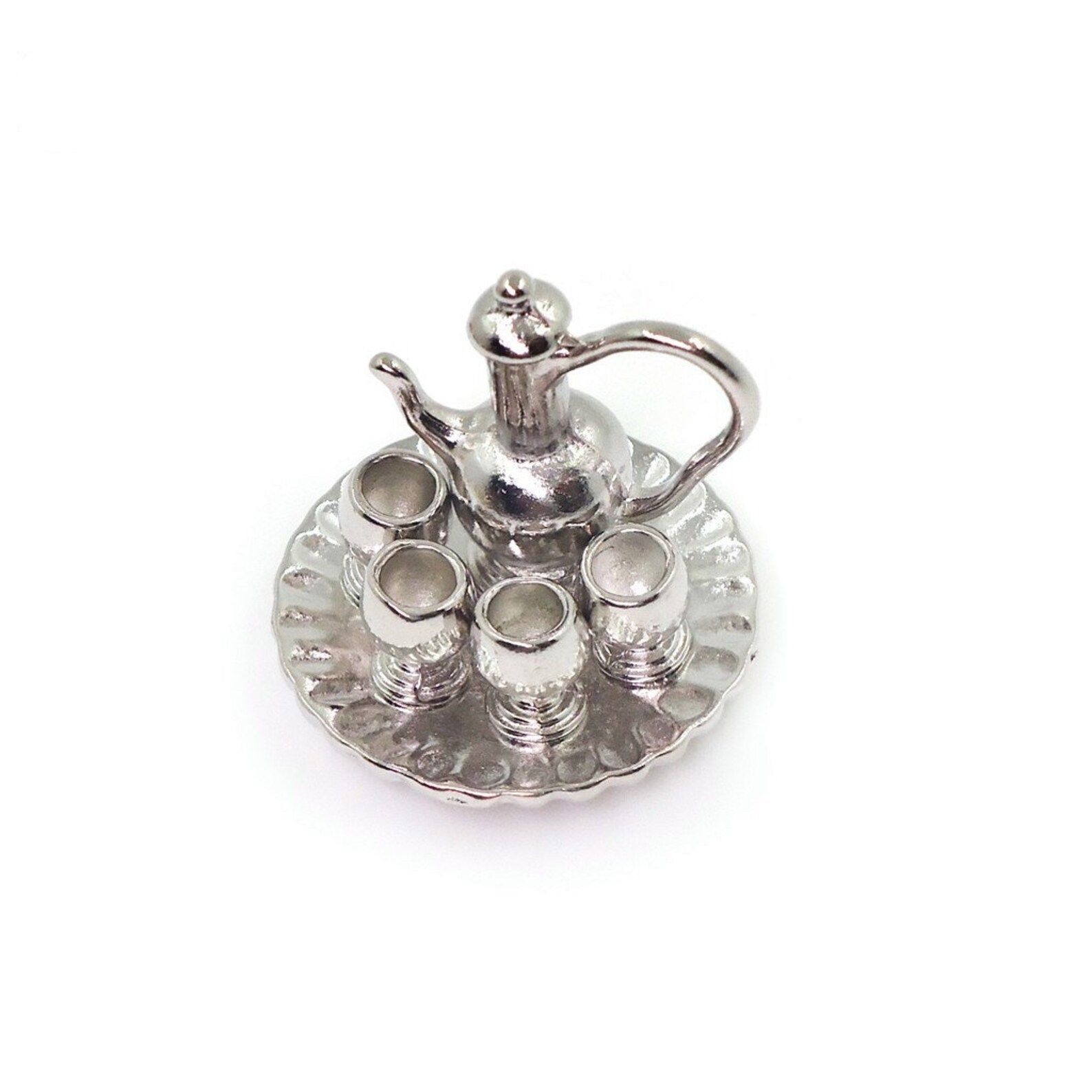 Miniature Tea Set6pcs Miniature Cups Dollhouse Miniatures - Etsy