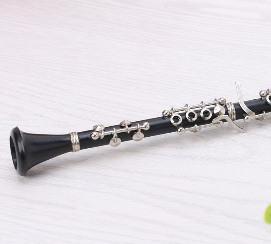 Miniature Clarinet Musical Instrument Model Musician's - Etsy