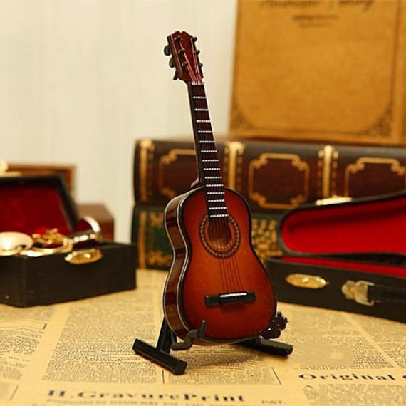 Miniature Classical Guitar Musical Instrument Model Guitar - Etsy