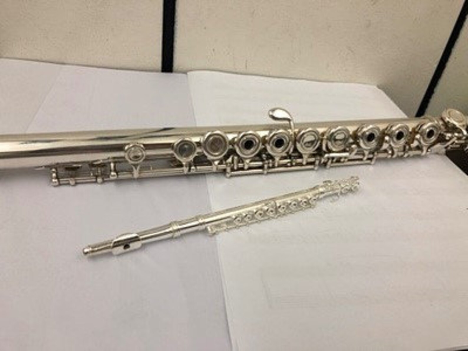 Miniature Flute Musical Instrument Model Brass Instrument Model ...