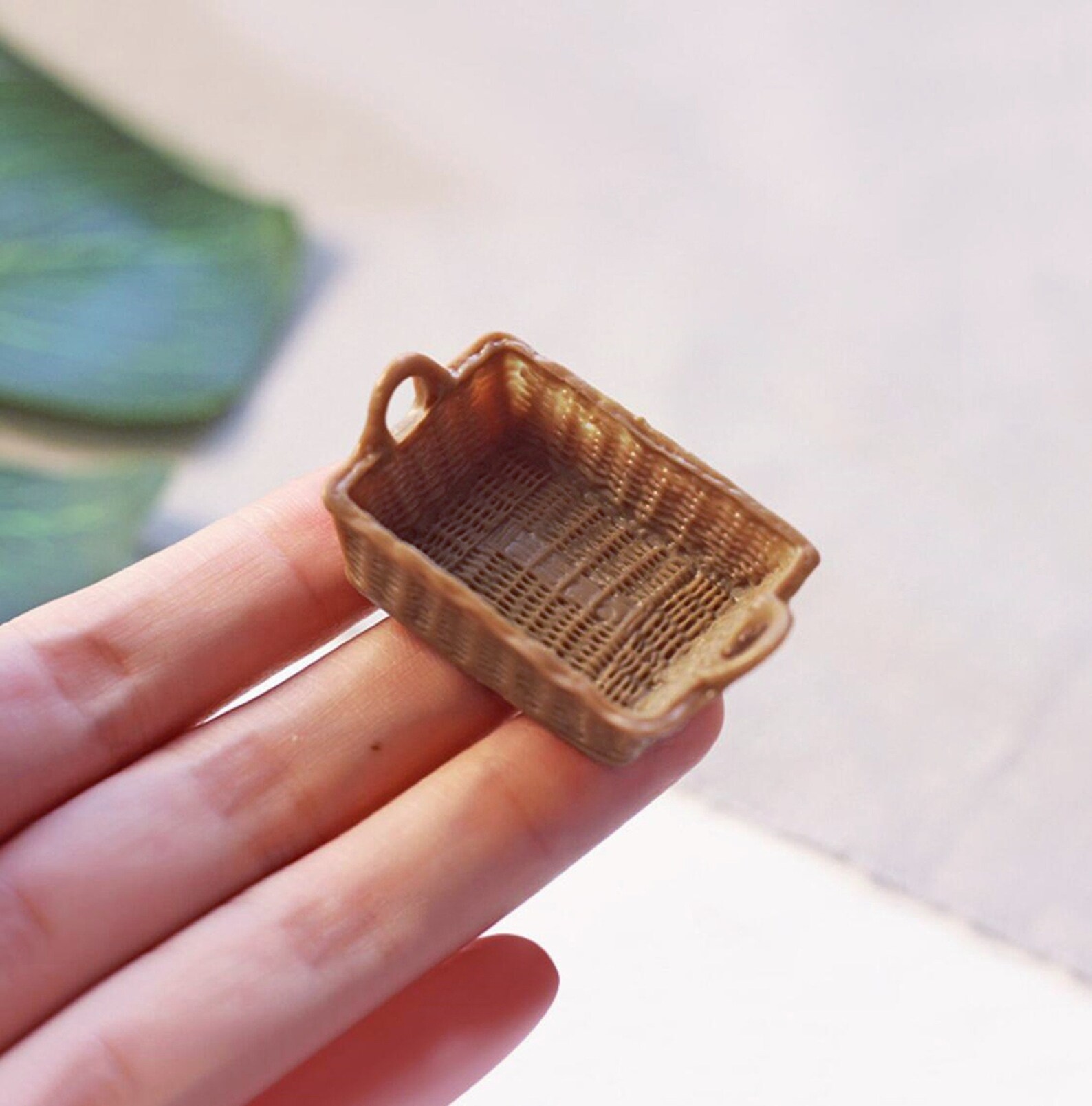 Miniature Basket2pcs Miniatures Dollhouse Miniature BJD Doll - Etsy