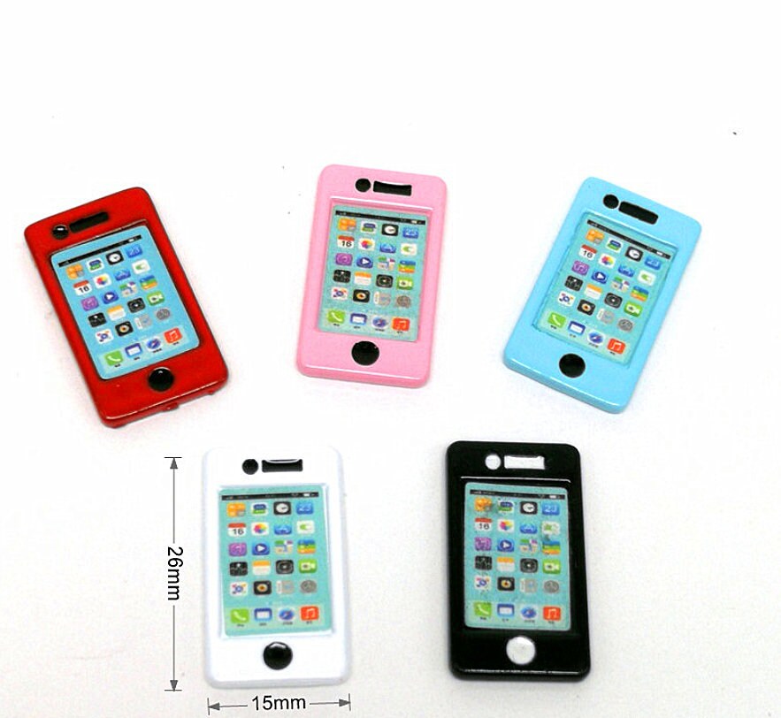 Miniature Phone Dollhouse Miniature Decoration Miniatures - Etsy