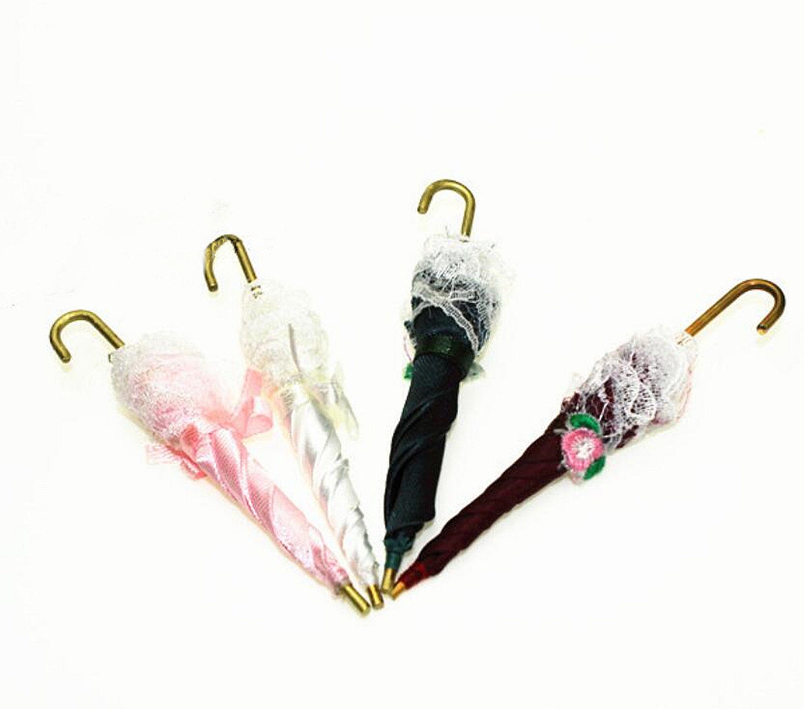 Miniature umbrella Miniatures Dollhouse miniatures Dollhouse | Etsy