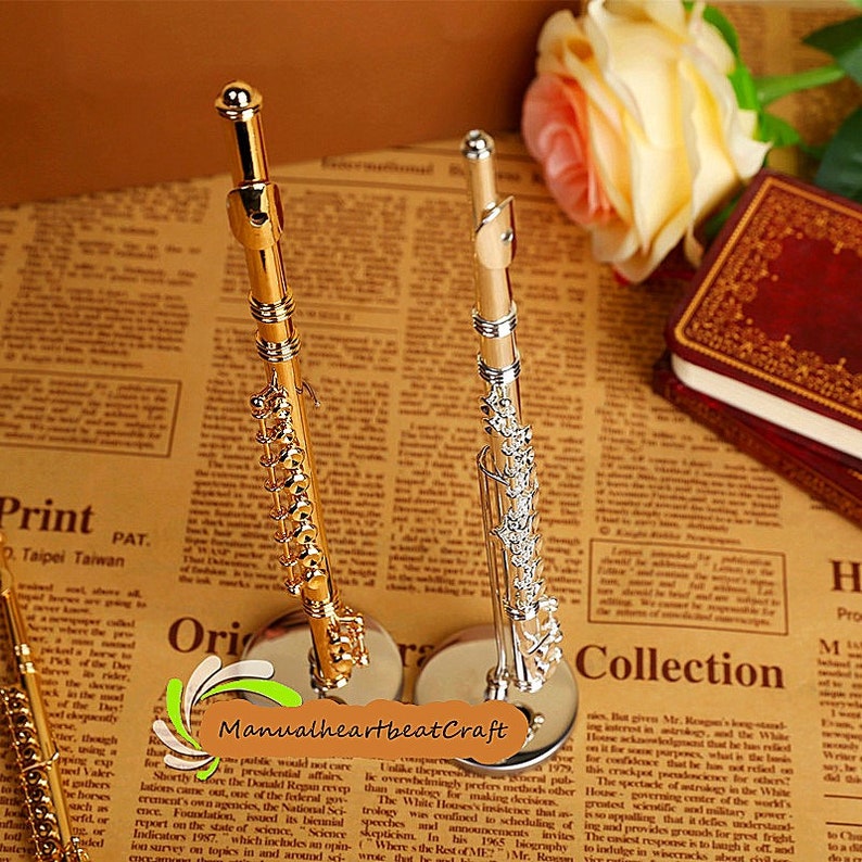 Miniature flute Musical instrument model Gift for her | Etsy