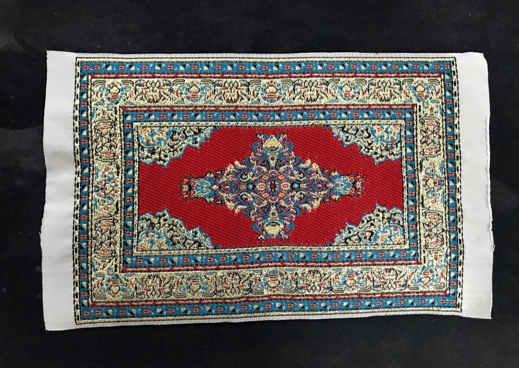 Miniature Turkish Carpet Miniatures Dollhouse Miniatures | Etsy