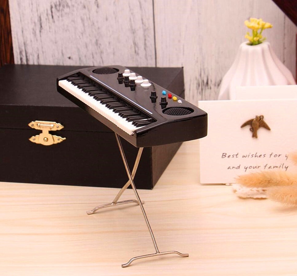 Miniature Keyboard Model Musical Instrument BJD Furniture - Etsy