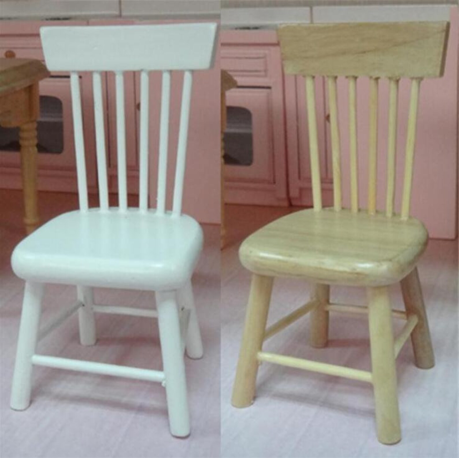 Miniature Chair Miniature Furniture Dollhouse Miniatures - Etsy
