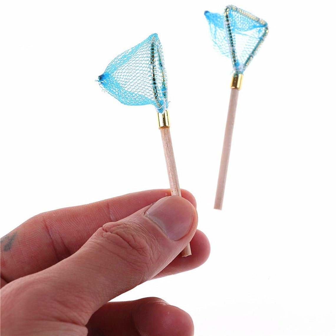 Miniature Fishing Net2pcs Dollhouse Miniatures BJD Doll - Etsy