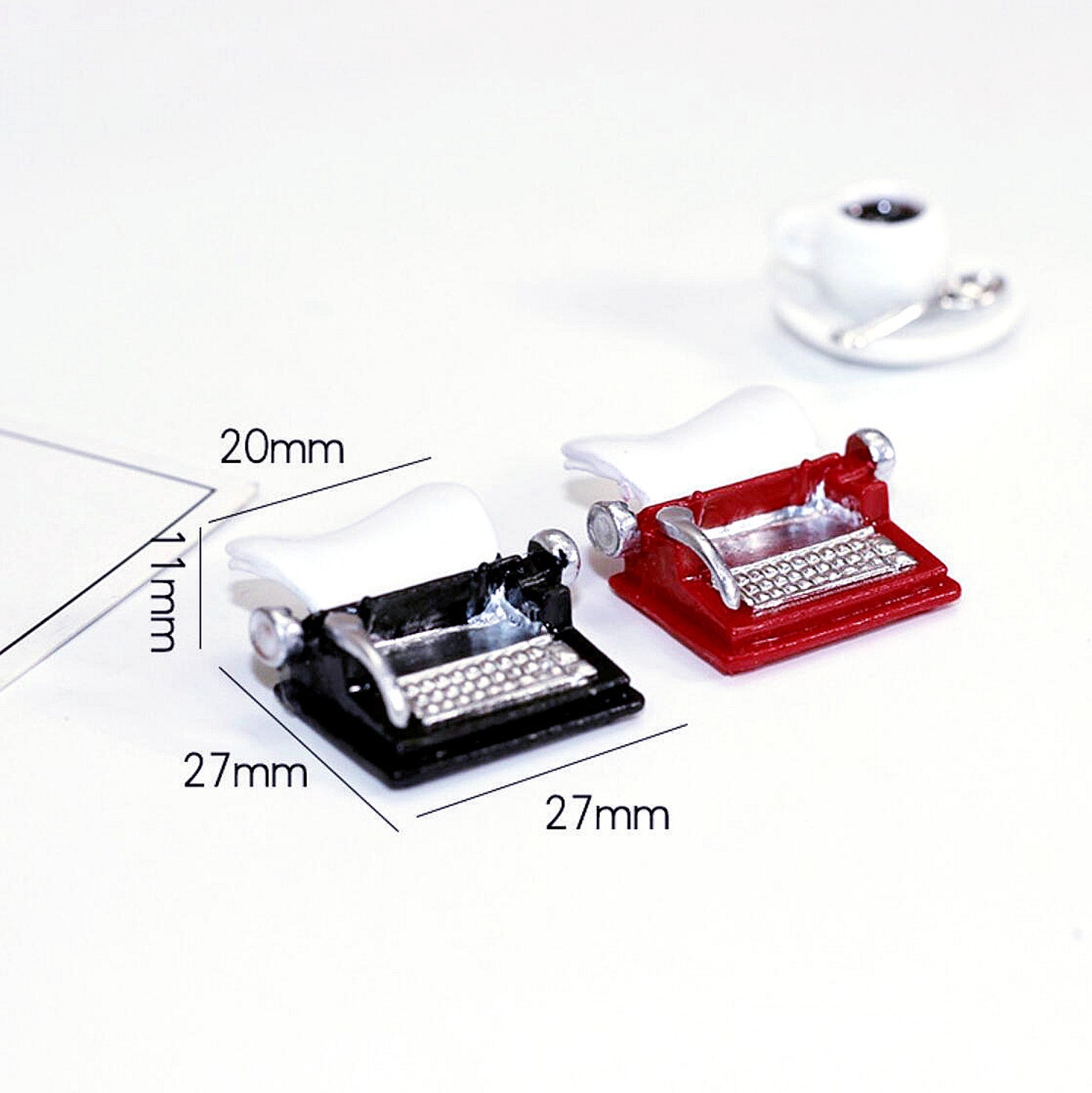 Miniature Typewriter Miniatures Miniature Printer Miniature | Etsy