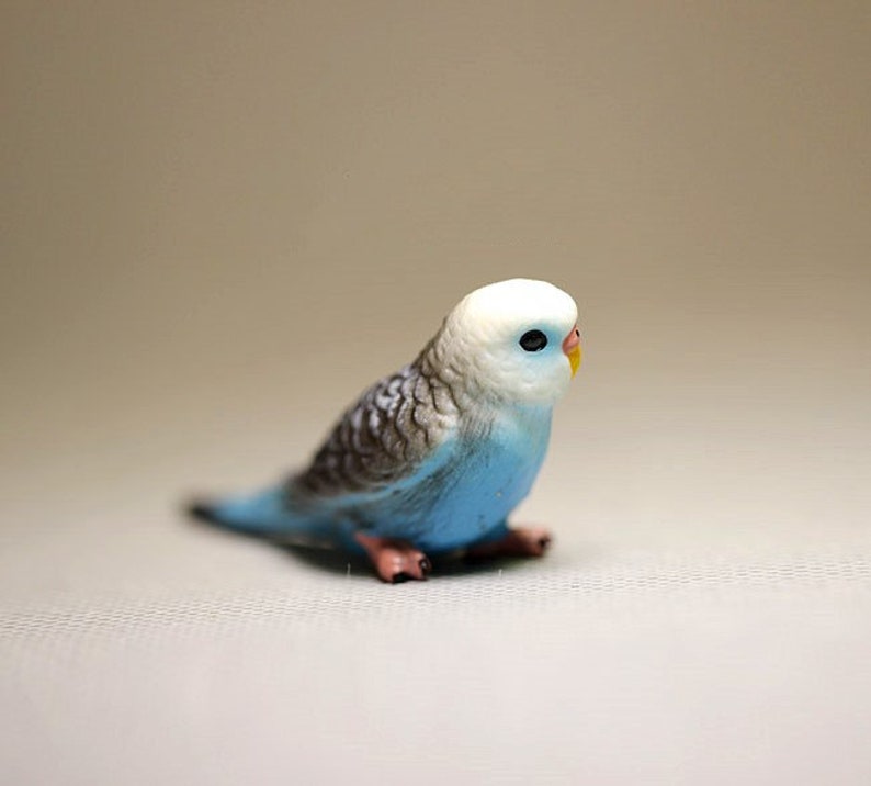 Miniature Animal Birds Simulated Parrot Model Bonsai Decor - Etsy