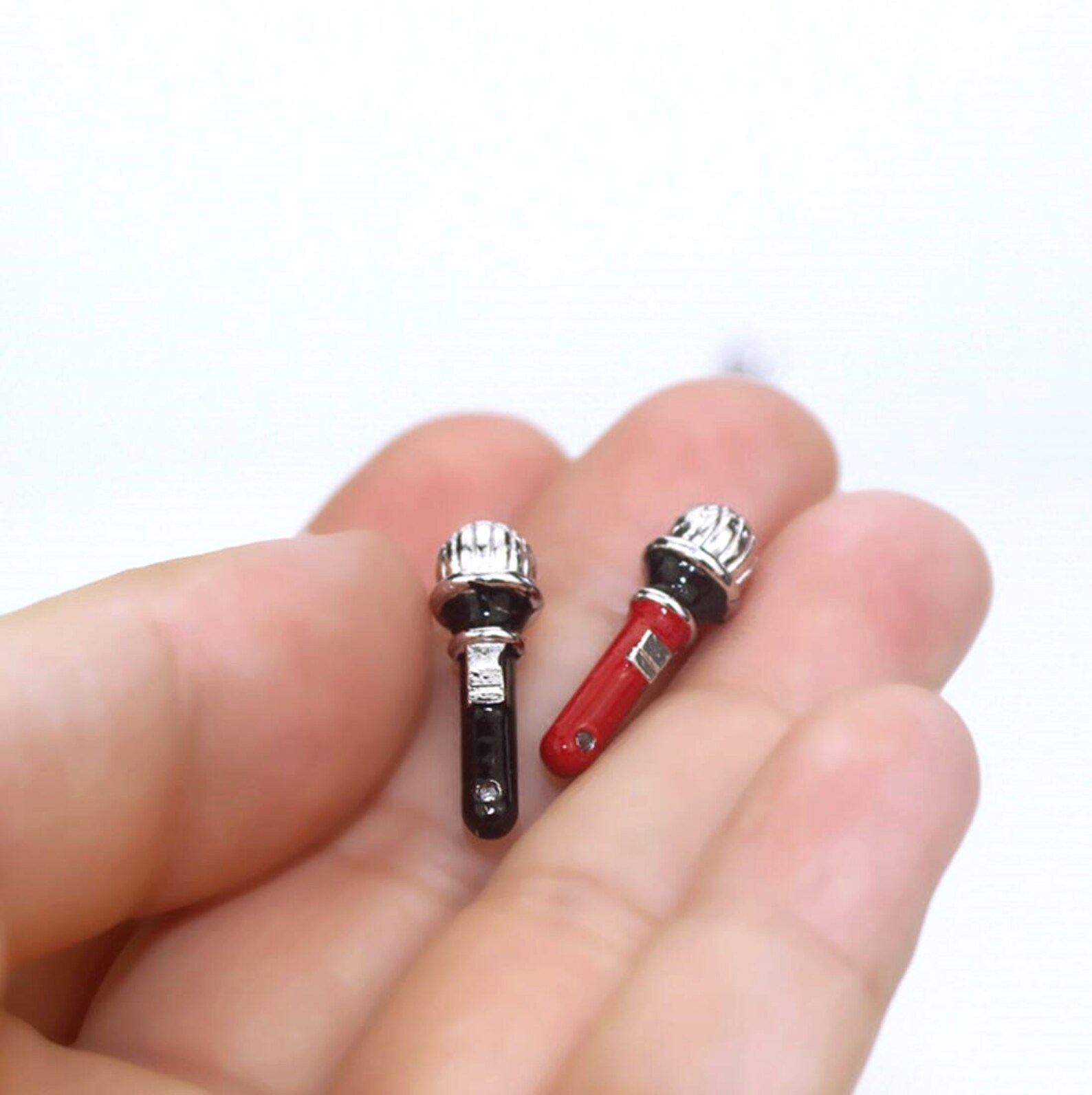 Miniature Microphone Miniature Music Mike Dollhouse Miniatures - Etsy