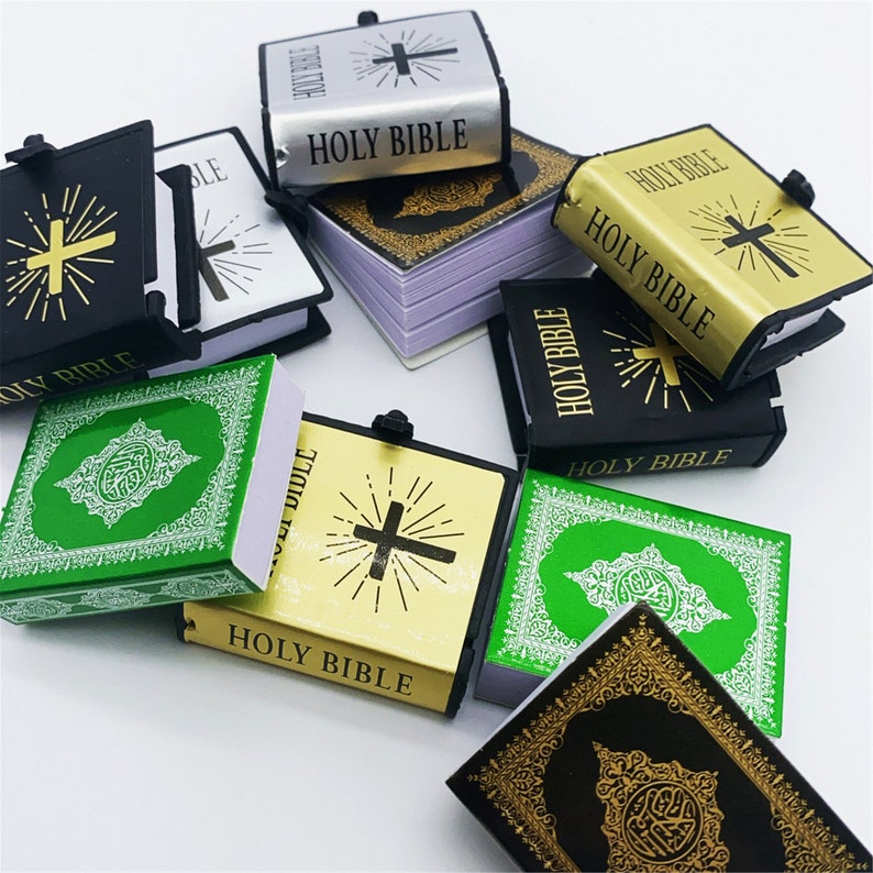 Miniature Books Bible Mini Bible Scripture Holly Writ | Etsy